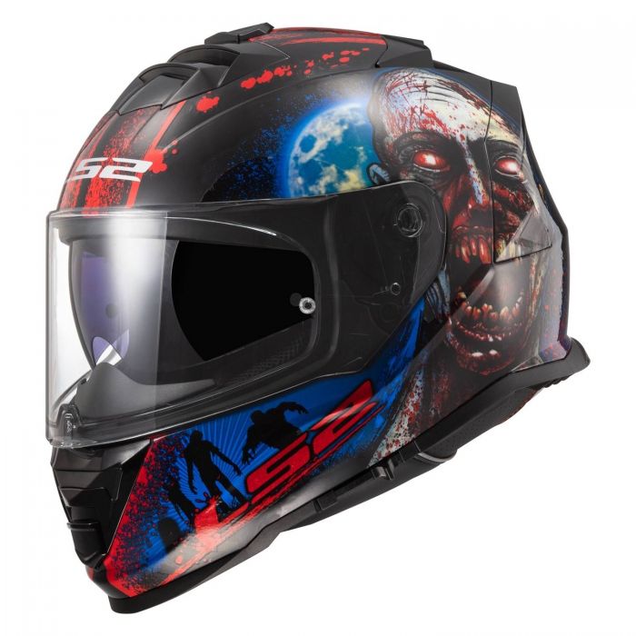 LS2 FF800 Assault I Heart Brains Helmet | FortNine Canada