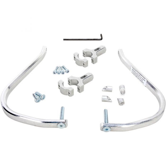 Moose Aluminum Handguards (Mini) Silver - 0635-1026 | FortNine Canada