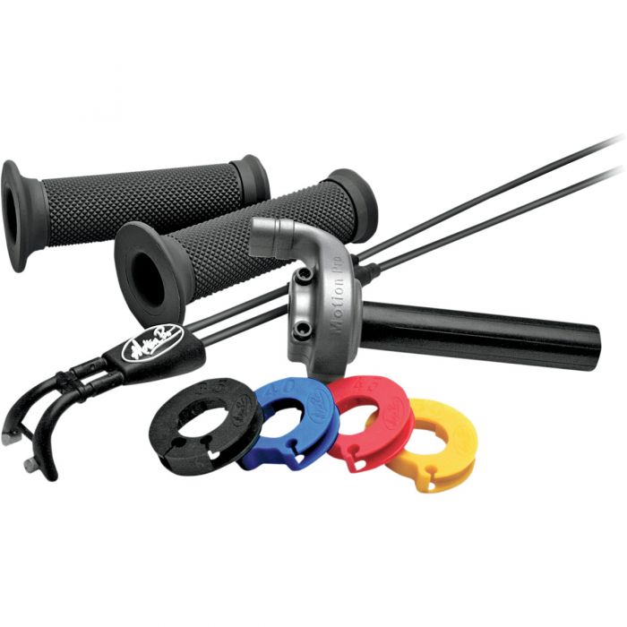 Motion Pro Revolver Variable-Rate Throttle Kit Chrome - 01-2665 ...