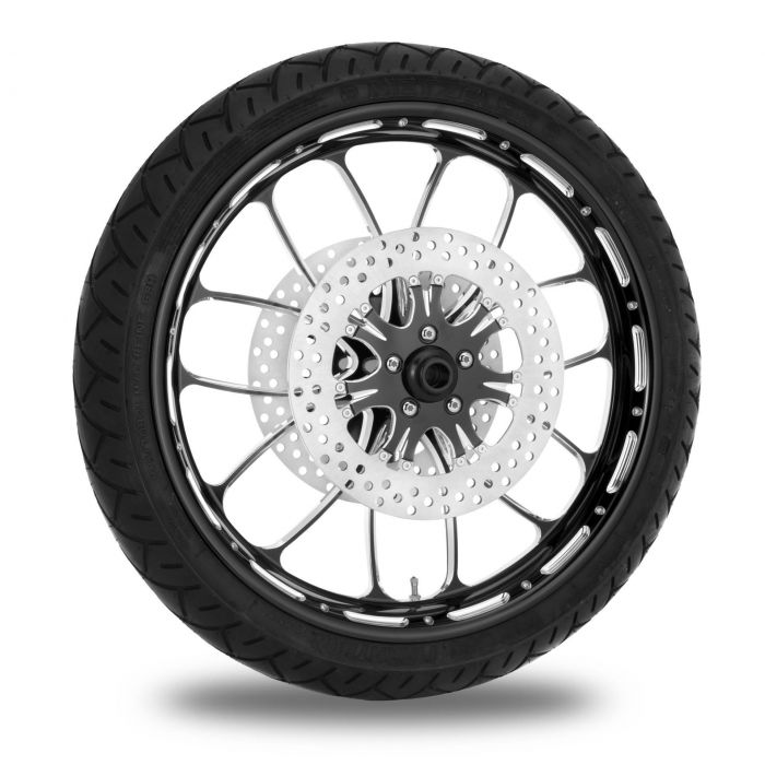 Performance Machine Heathen Front Wheel Package 21" x 3.5" - Platinum ...