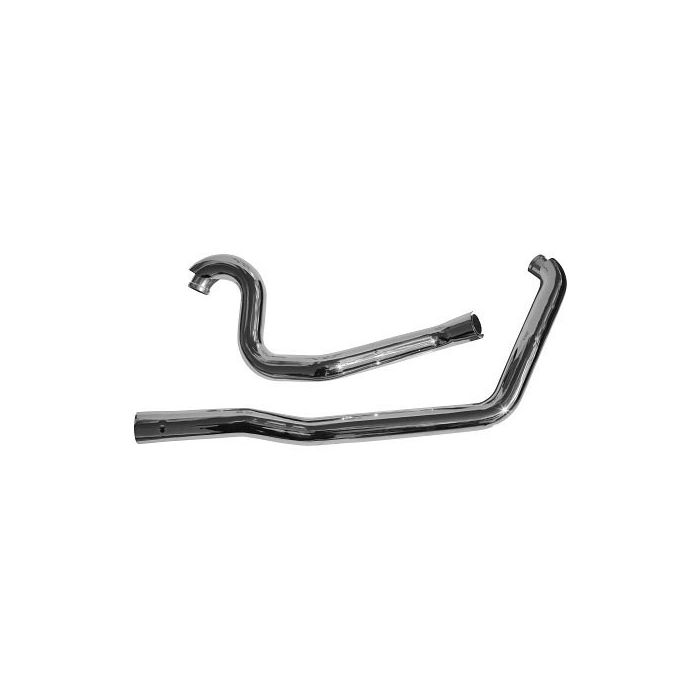 Rush True Dual Head Pipes Chrome - 7015 | FortNine Canada