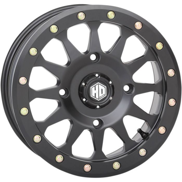STI HD Beadlock A1 Wheel 15x7 - 5+2 Offset - 4/137 - Matte Black ...