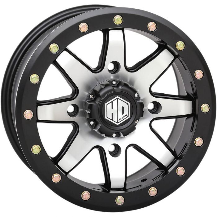 STI HD8 Alloy Wheel 14x7 - 5+2 Offset - 4/156 - Machined/Matte Black ...
