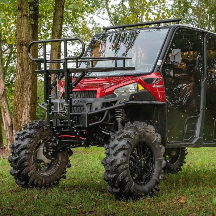 SuperATV Front Deer Lift and Rack with 4500 lb. Winch - DL-001-45 ...