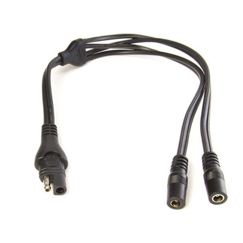 TecMate Optimate Y-Splitter SAE IN to DC 2.5mm Out Socket | FortNine Canada