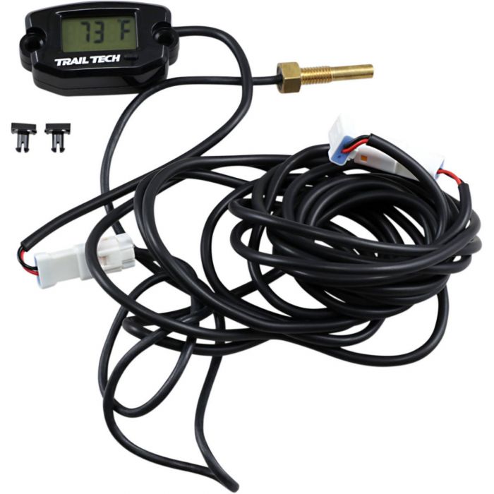 Trail Tech Panel Mount Temperature Gauge with CVT Belt Sensor - 742-ES3 ...