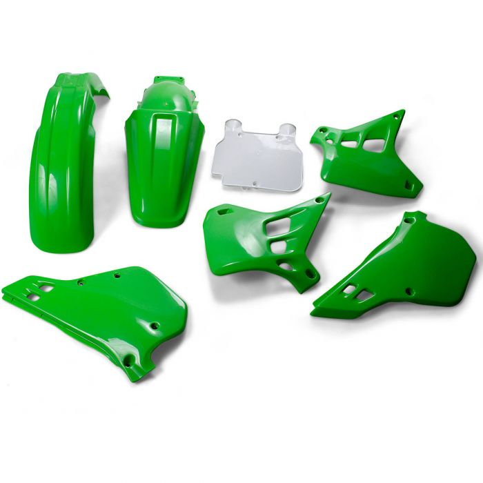 UFO Complete Body Kit White - KAKIT223-047 | Kawasaki KX450F 2016-2017 ...