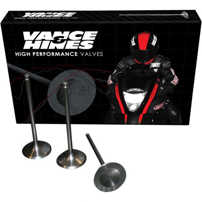 Vance and Hines High Performance Metric Valve Set Exhaust - 24 mm ...