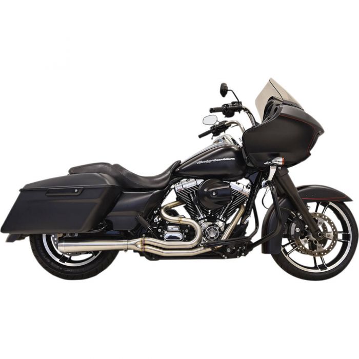 Bassani Road Rage III 2-Into-1 Exhaust System Megaphone - Short ...
