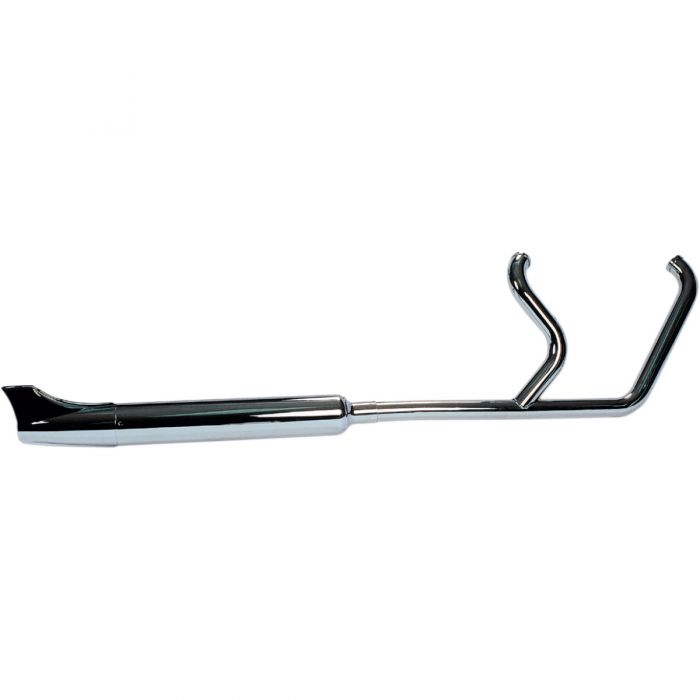 SuperTrapp Kerker 2-Into-1 Exhaust System Fishtail - Chrome - 128-71570 ...